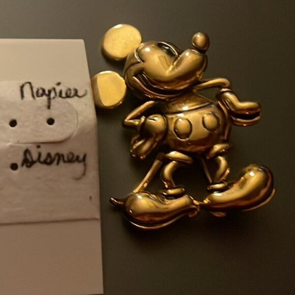 Napier | Jewelry | Mickey Mouse Pin | Poshmark